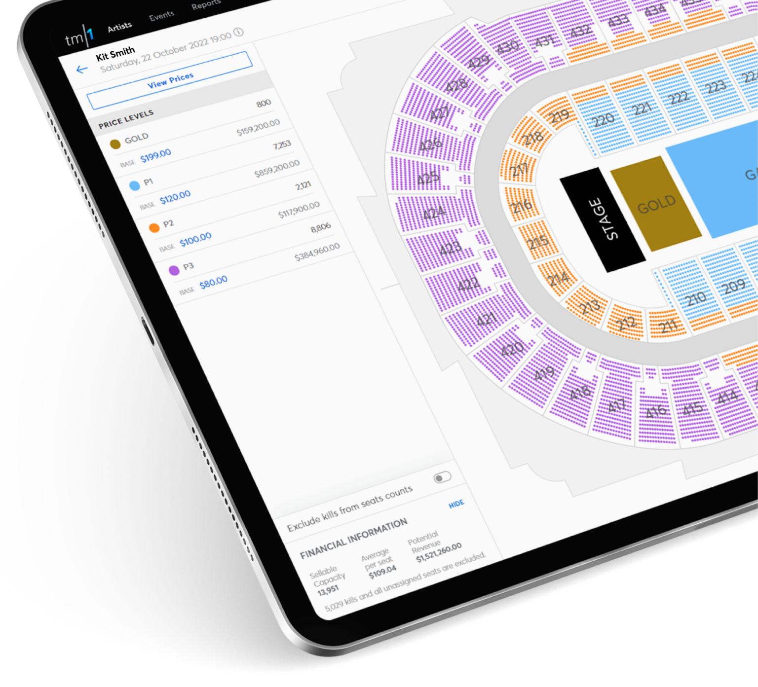 Event Creation & Management - Ticketmaster Business