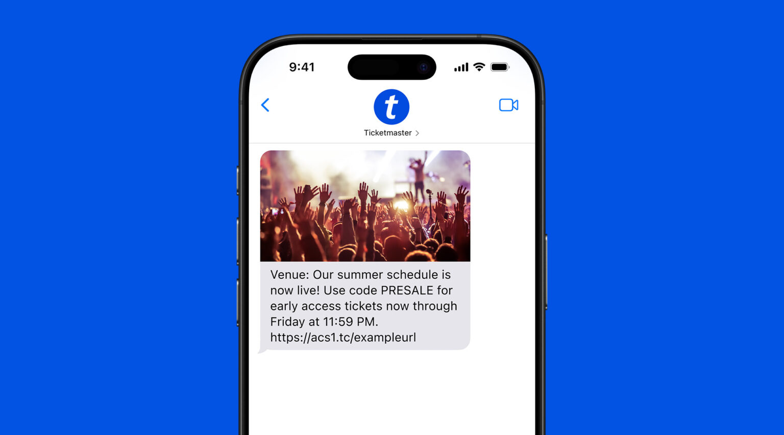 Maximize Fan Engagement With Ticketmaster’s Managed SMS Solution