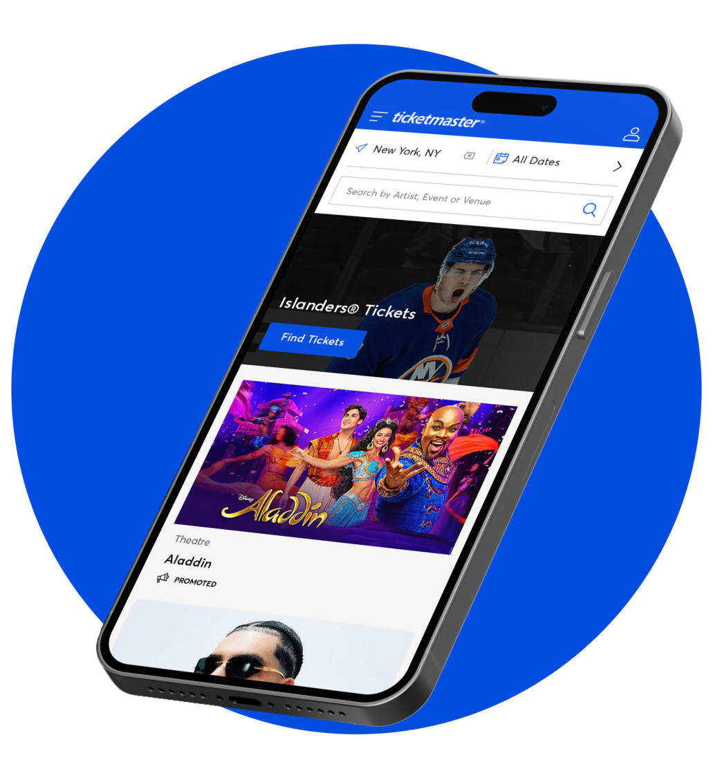 Ticketmaster's Promoted Ads