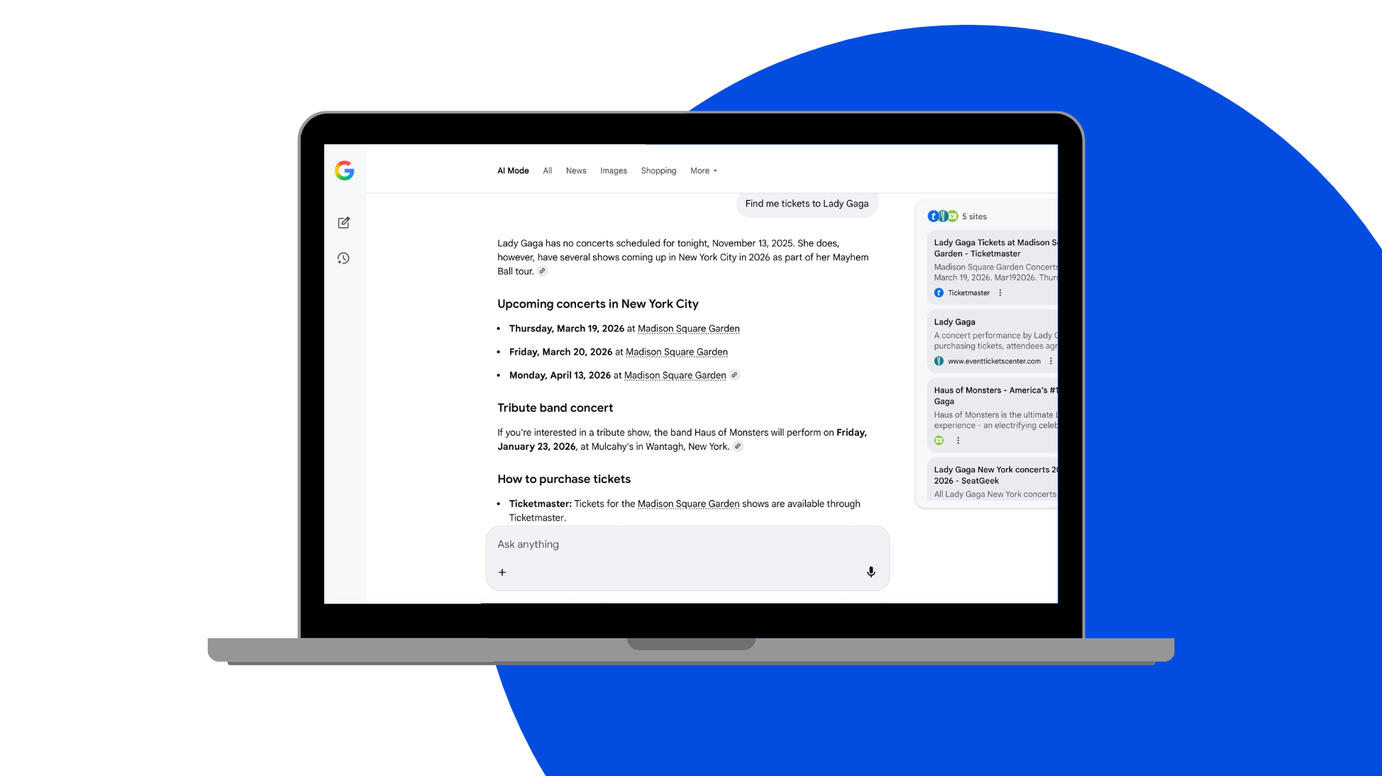 Ticketmaster x Google | Powering Event Discovery in AI Search