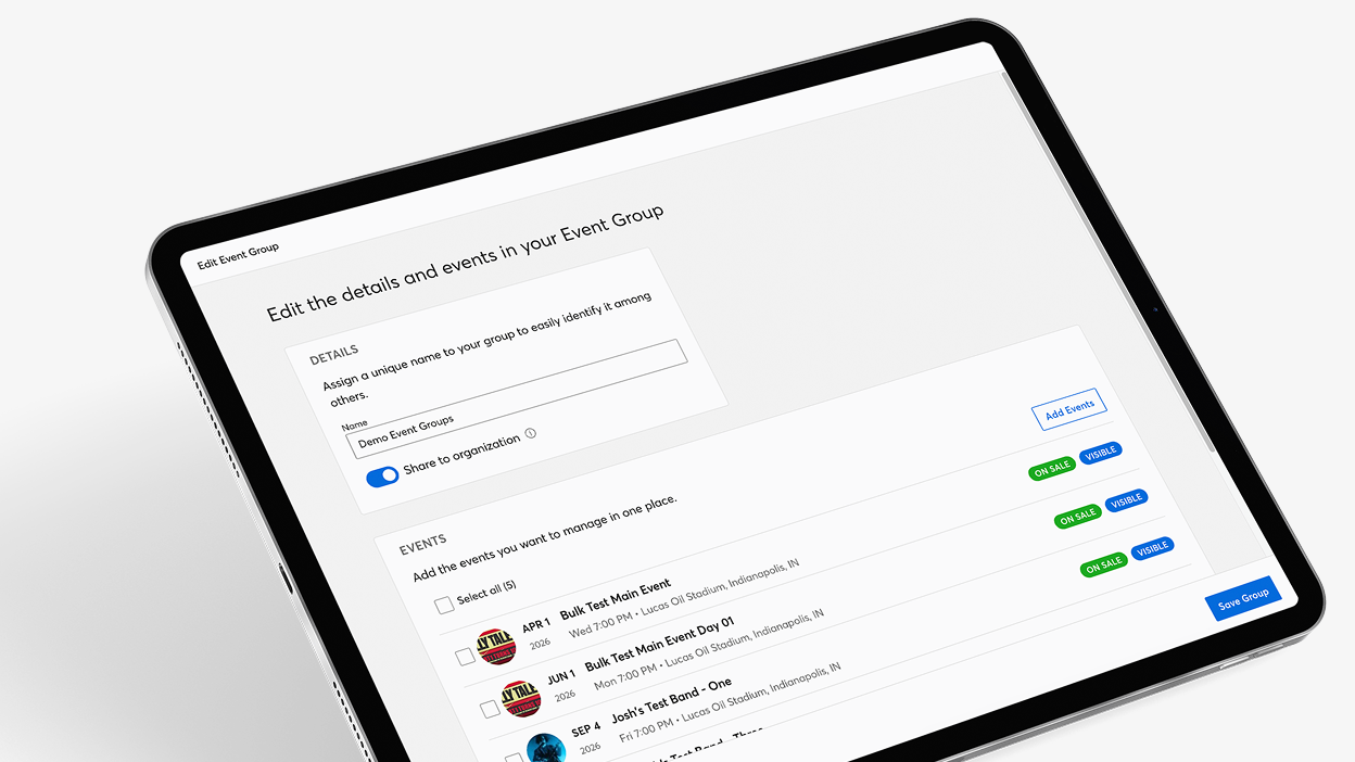 Effortless Event Creation & Management | Ticketmaster TM1